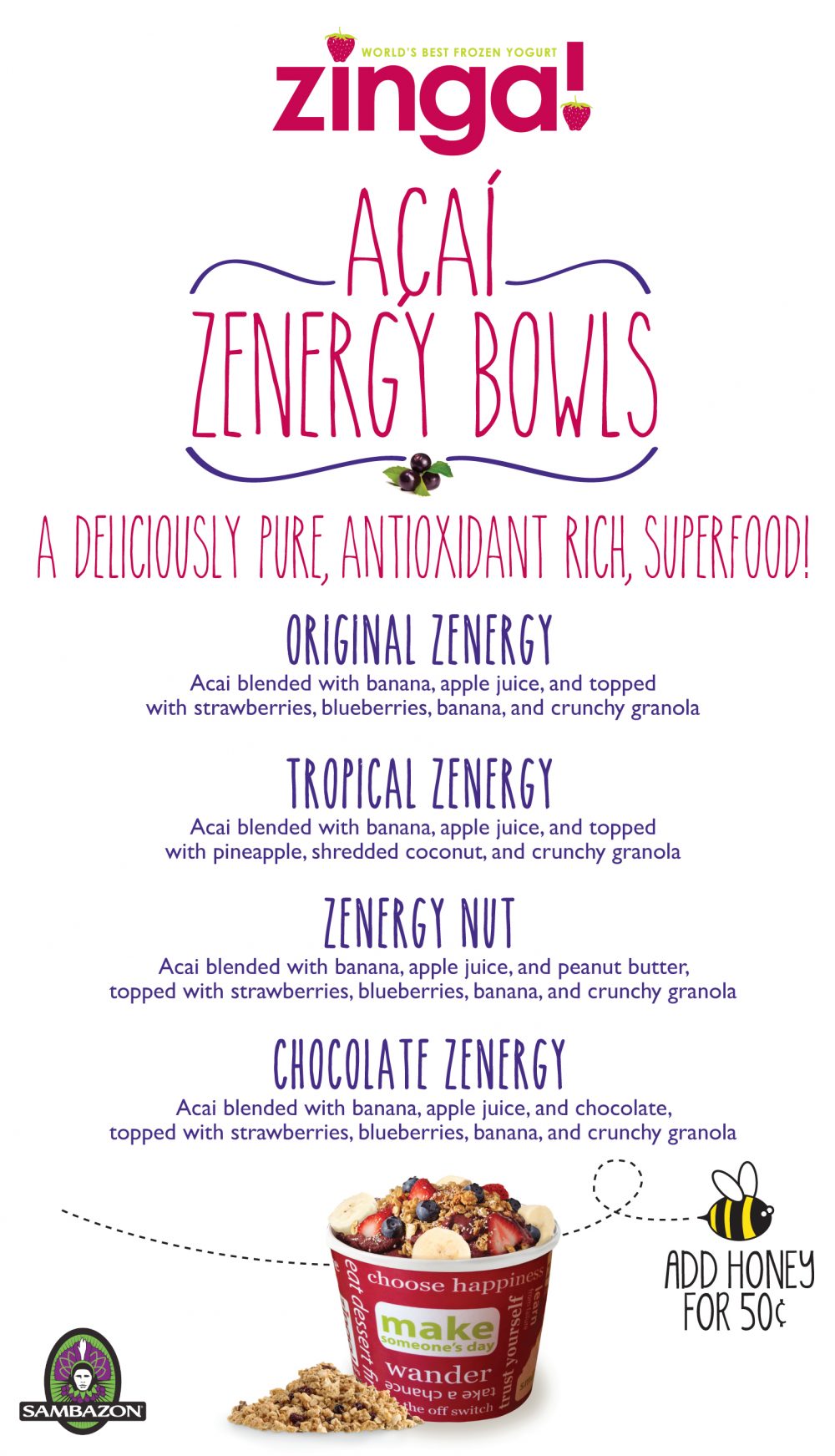 Zinga Frozen Yogurt – Christopher Michael | Brands